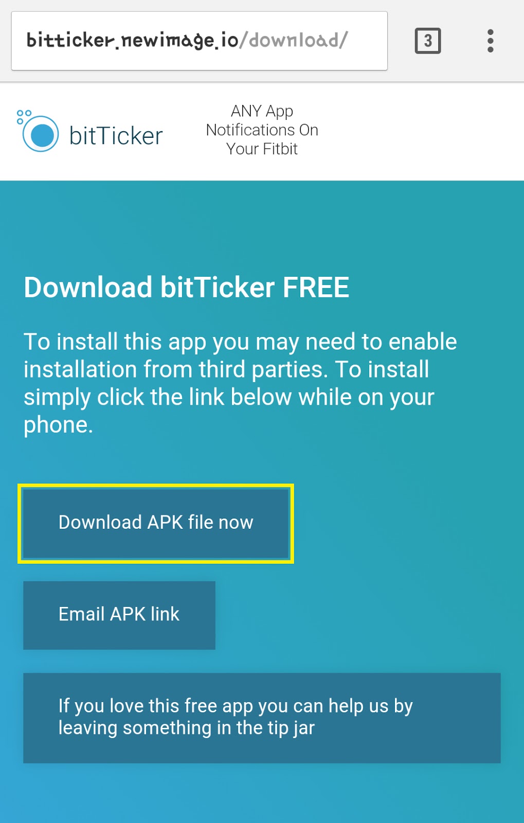 fitbit Blaze : 블레이즈에서 카톡과 SNS 알림을 받아보자 - bitTicker 사용하기 ~ life ...