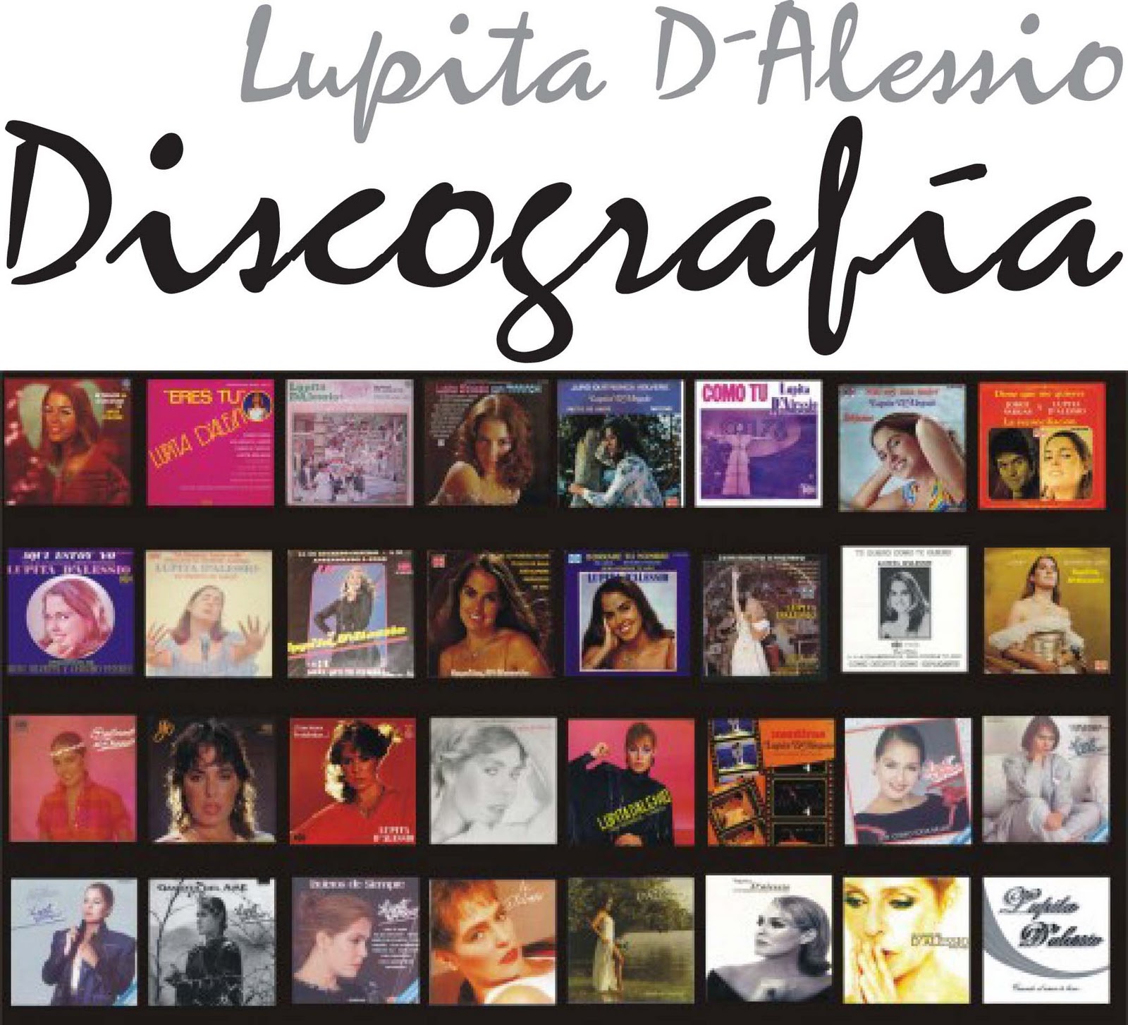 Lupita D´alessio: Discografía