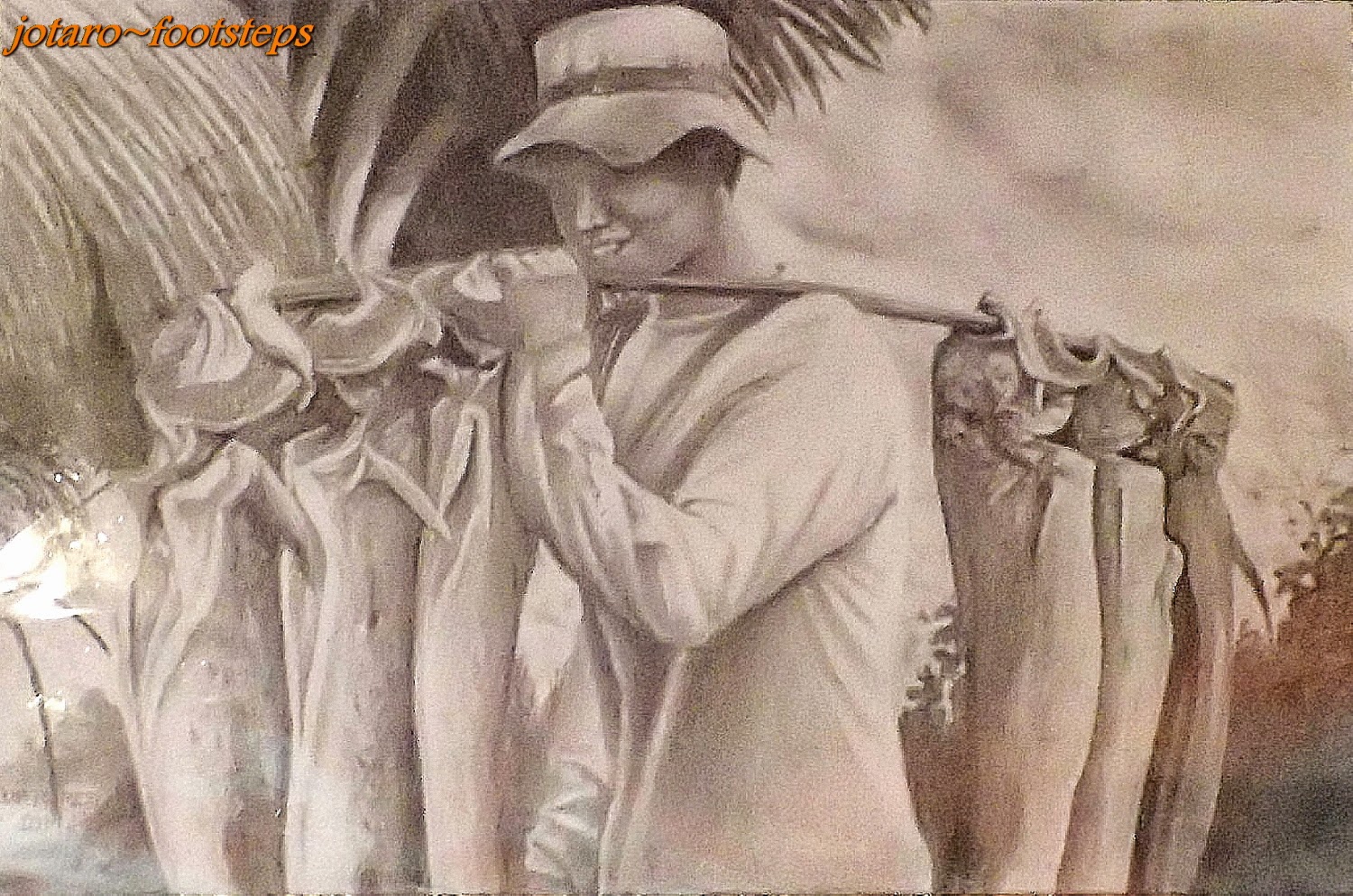 Footsteps - Jotaro's Travels: Art Gallery : Filipino Ivatan Art @ Batanes