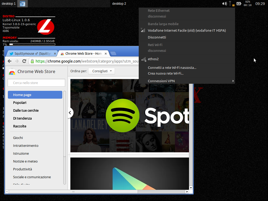 LUBIT LINUX: Lubit Linux 1.0.6: pronta al download