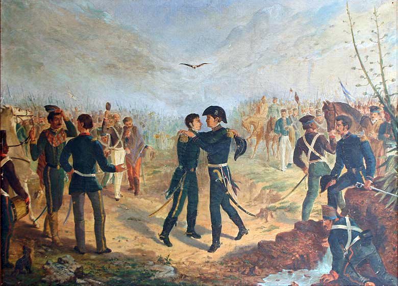 La historia del Perú: DECADENCIA DEL PROTECTORADO DE SAN MARTIN