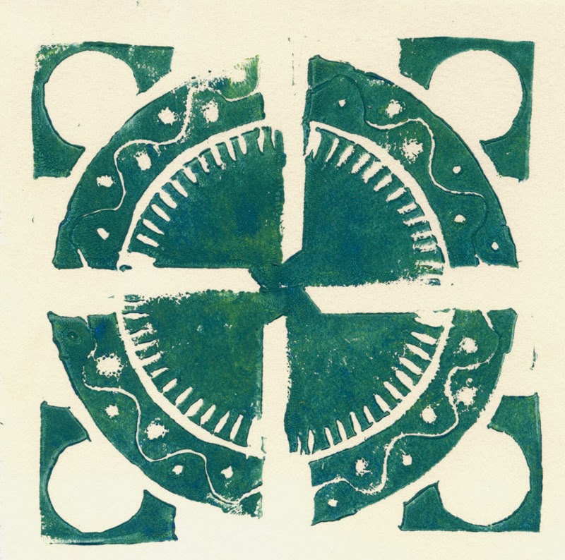 Carving repeating stamps -- it's all in the details