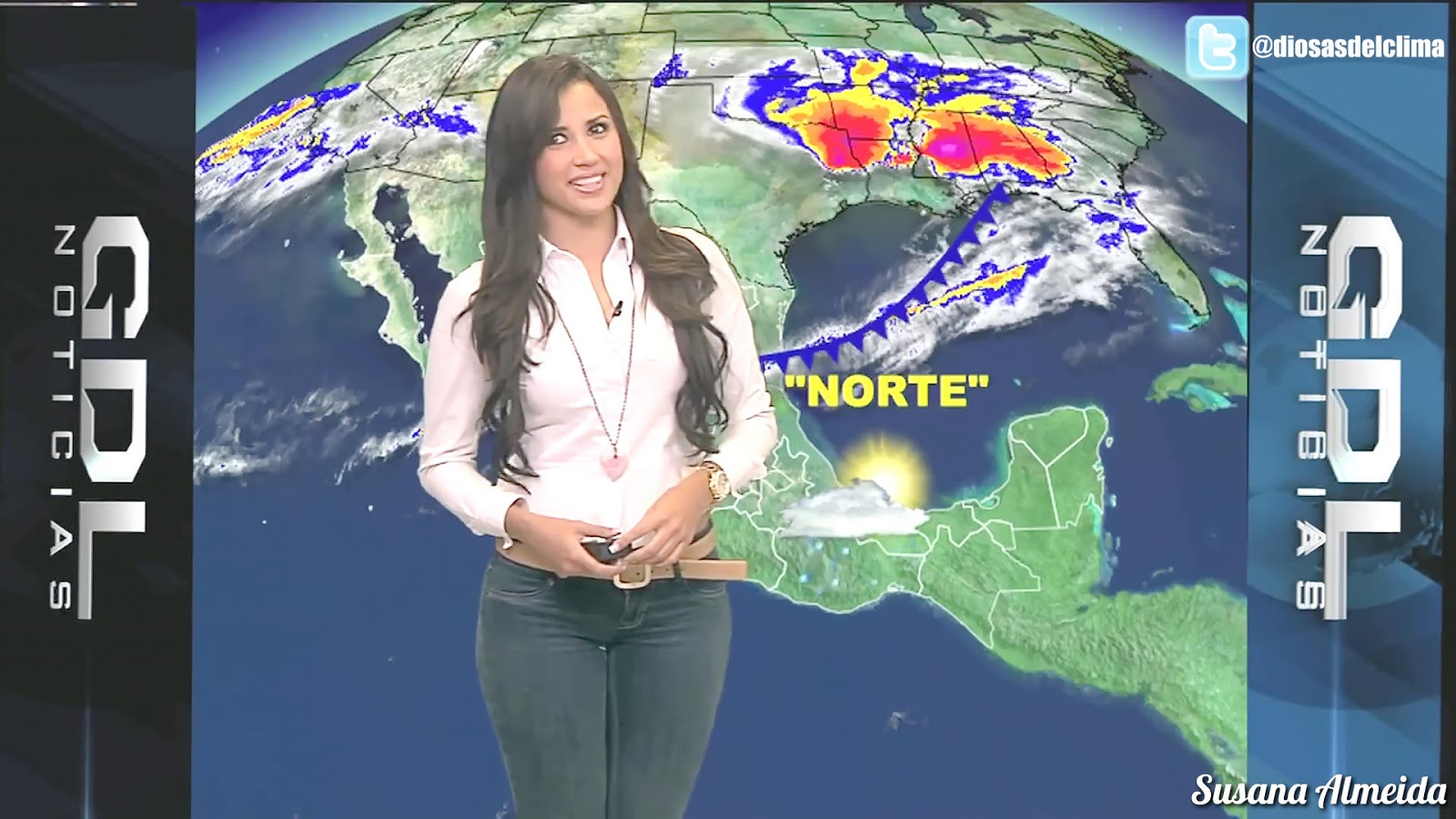 Las diosas del clima: Susana Almeida