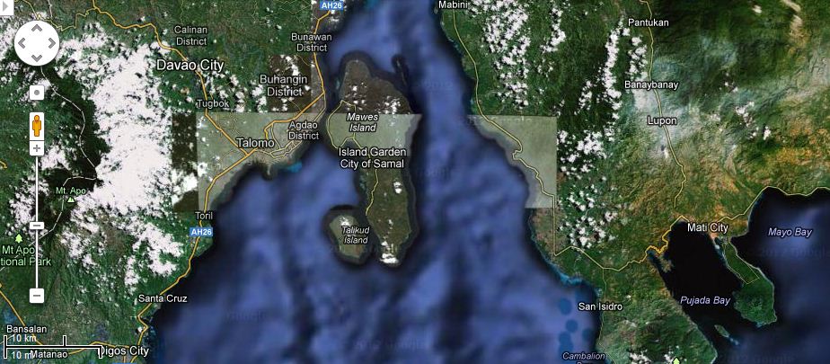 Islands in the Philippines: Samal Island, Samal City, Davao Del Norte