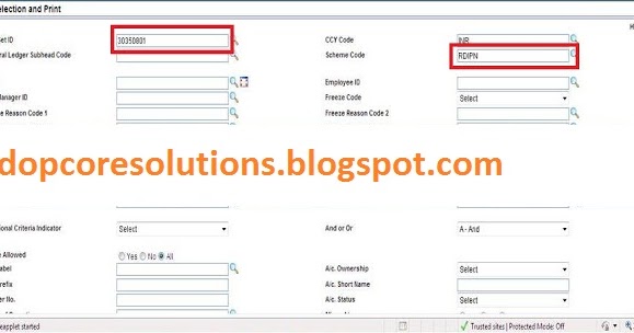 Generate BO Wise Account List in DOP Finacle | DOP Core Solutions