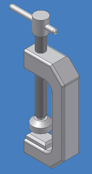 techdrawing: DRAWING C- CLAMP