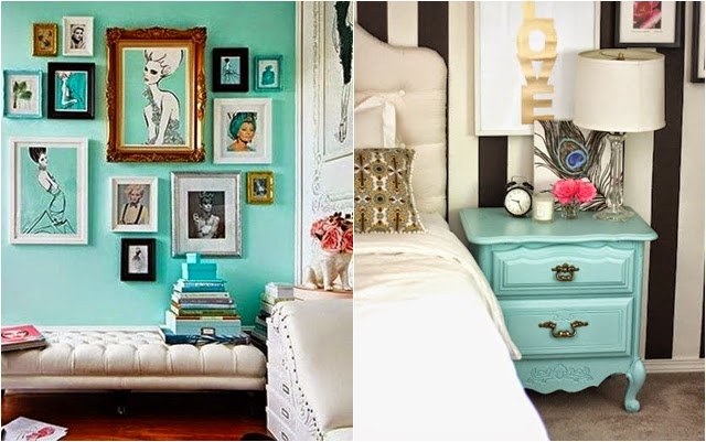 Toda Charmosa: Decoração | Azul Turquesa