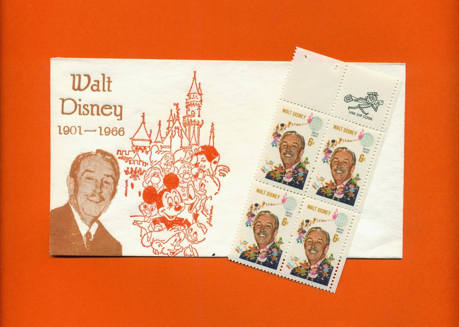 gold country girls: The Walt Disney Stamp Debut, Circa 1968