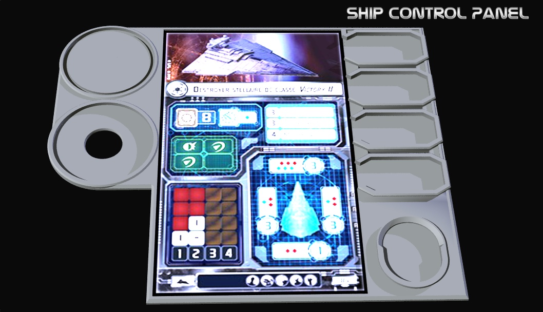 Reckless Terrain & Miniatures: Star Wars Armada: Ship Control Panel