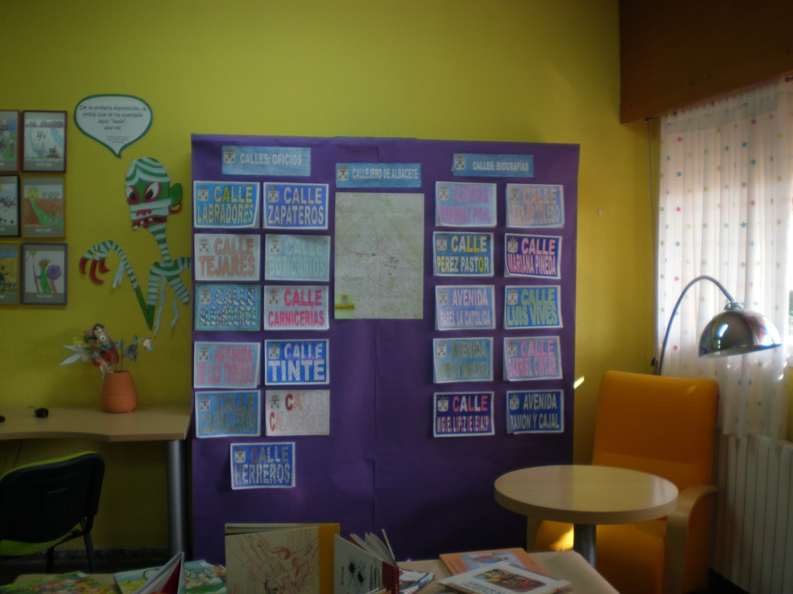 Biblioteca del colegio Ana Soto: V EXPOSICIÓN CREATIVA DE ARTE