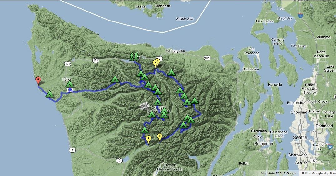 Multi-Week Routes in Olympic National Park