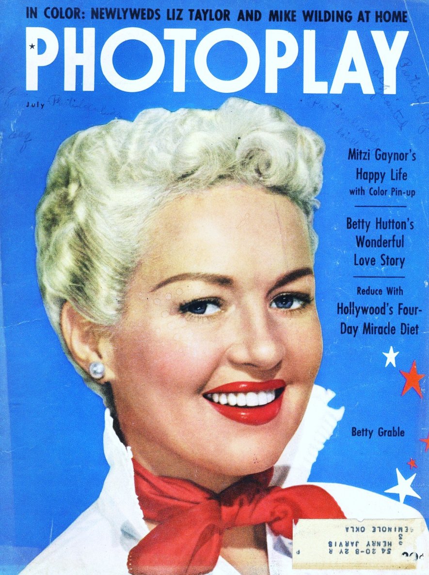 A Collection of 17 Beautiful Vintage Magazine Covers Featuring Betty ...