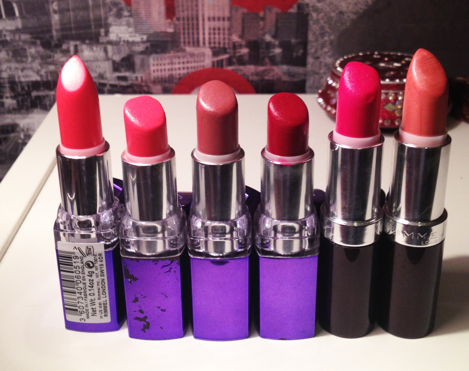 Cinnamon Cloud: My Rimmel Lipstick Collection