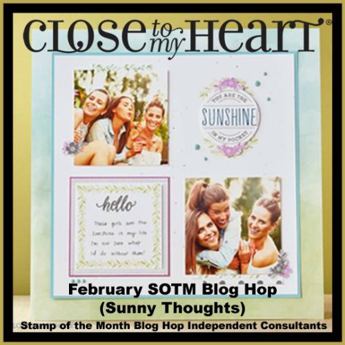 February Stamp of the Month - Sunny Thoughts