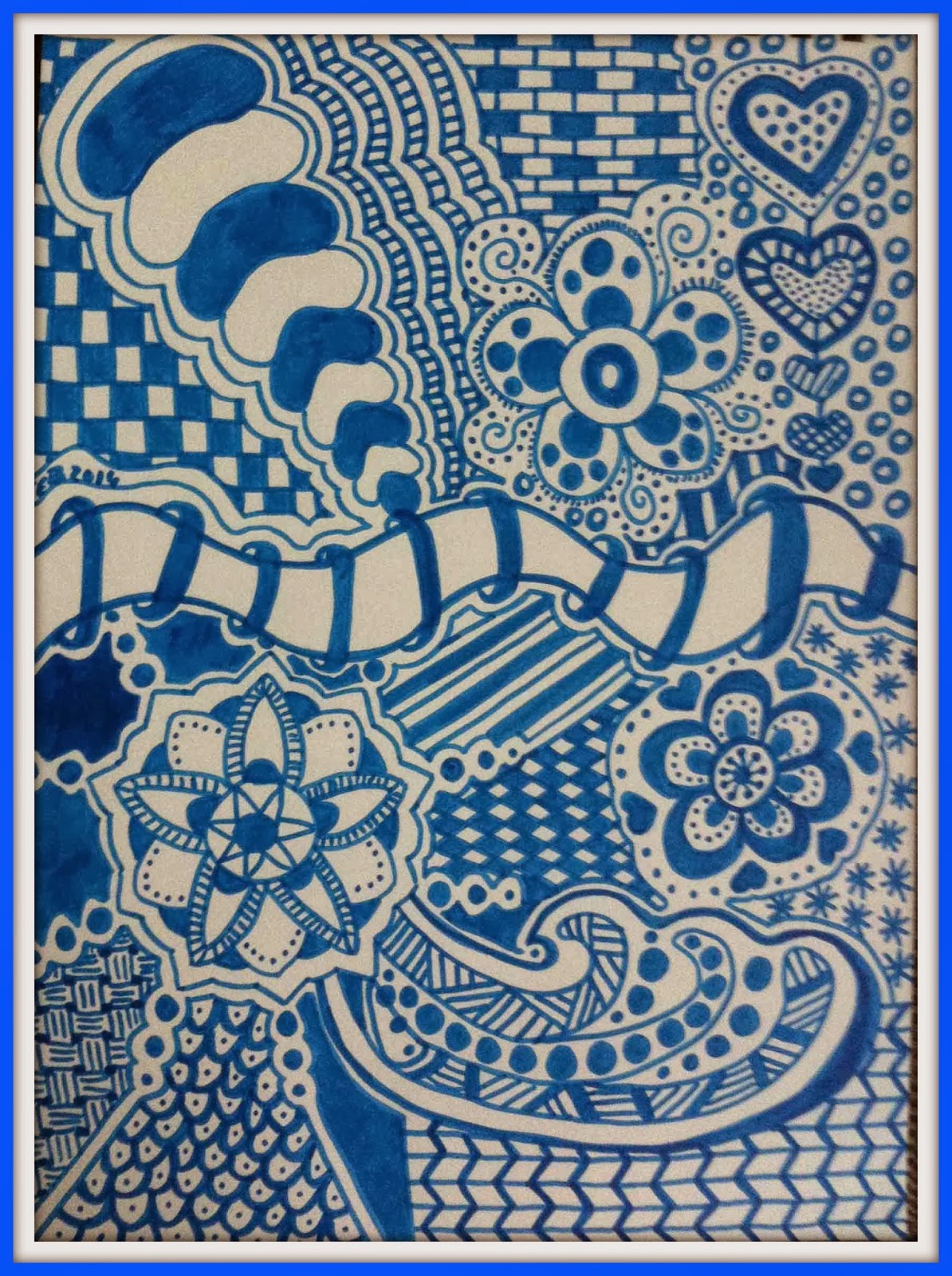 Minimoek: Blue doodle!!!