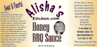 The "Q" Review: Alisha's Kitchen Honey BBQ Sauce