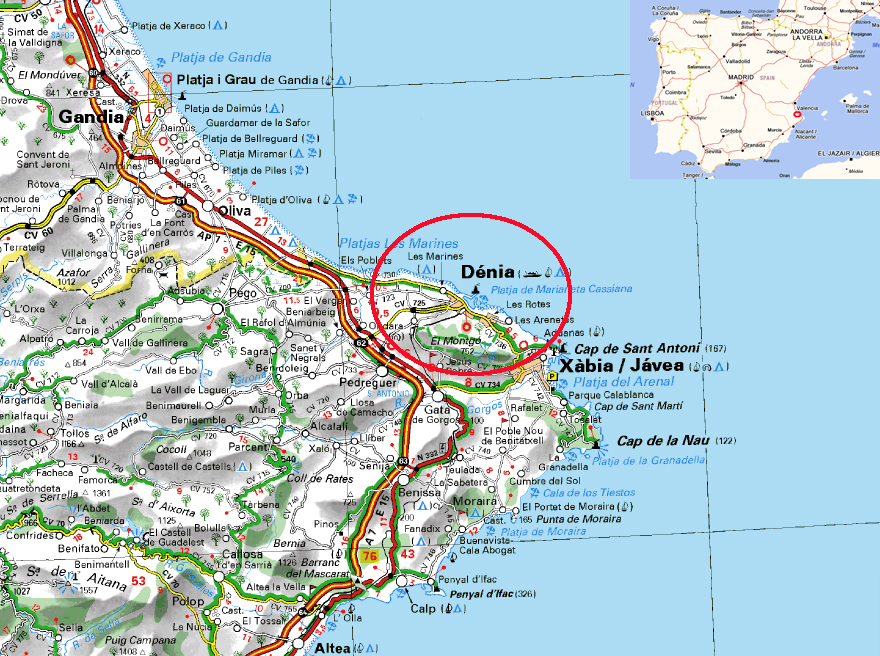 El país que nunca se acaba: Caminatas "tropicales" en el Montgó: desde ...