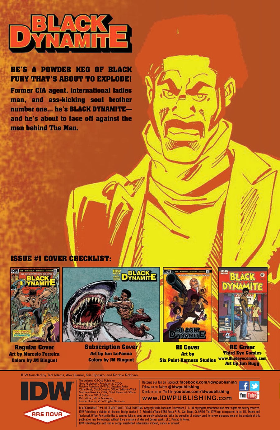 ghettoManga: PREVIEW - new "BLACK DYNAMITE" comic from @IDWPublishing