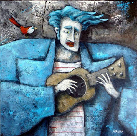 Pinzellades al món: Il·lustracions de Pascal Merlet: tendresa masculina