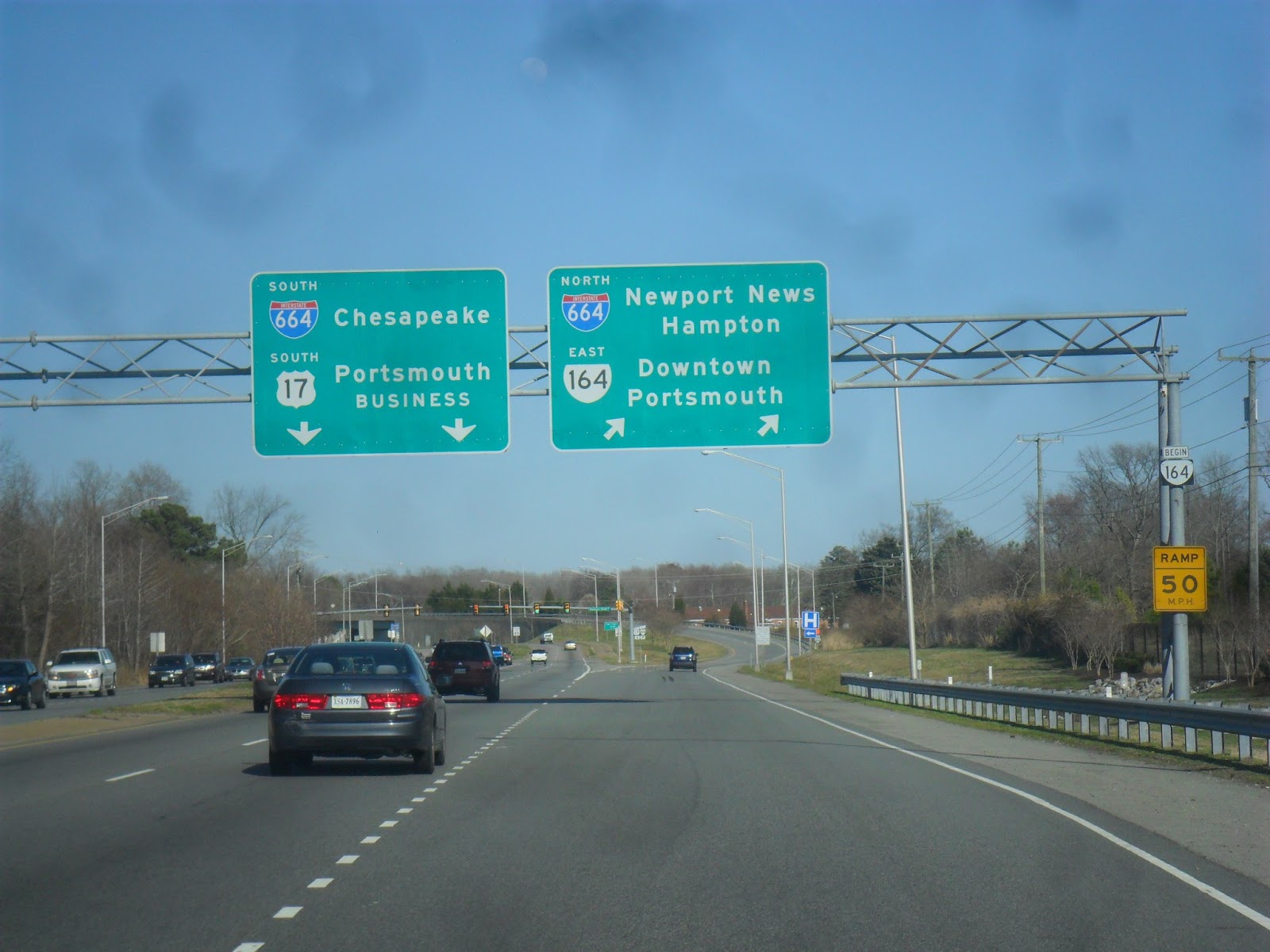 Luke's Signs: Route 17, Rt. 164, & Interstate 664 - Suffolk, VA