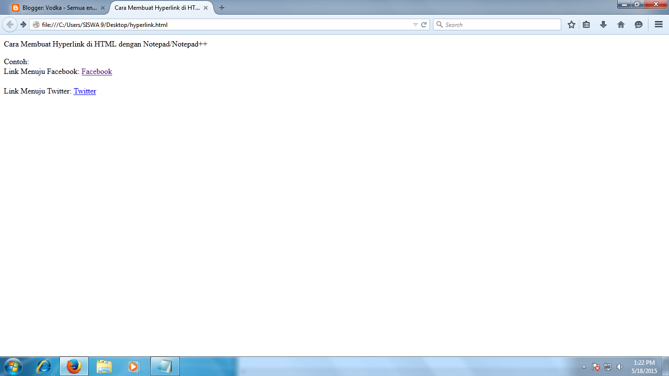 Membuat Html Di Notepad Notepad Cara Tabel - Udin Blog Membuat Html Di Notepad Notepad Cara Tabel - Udin Blog