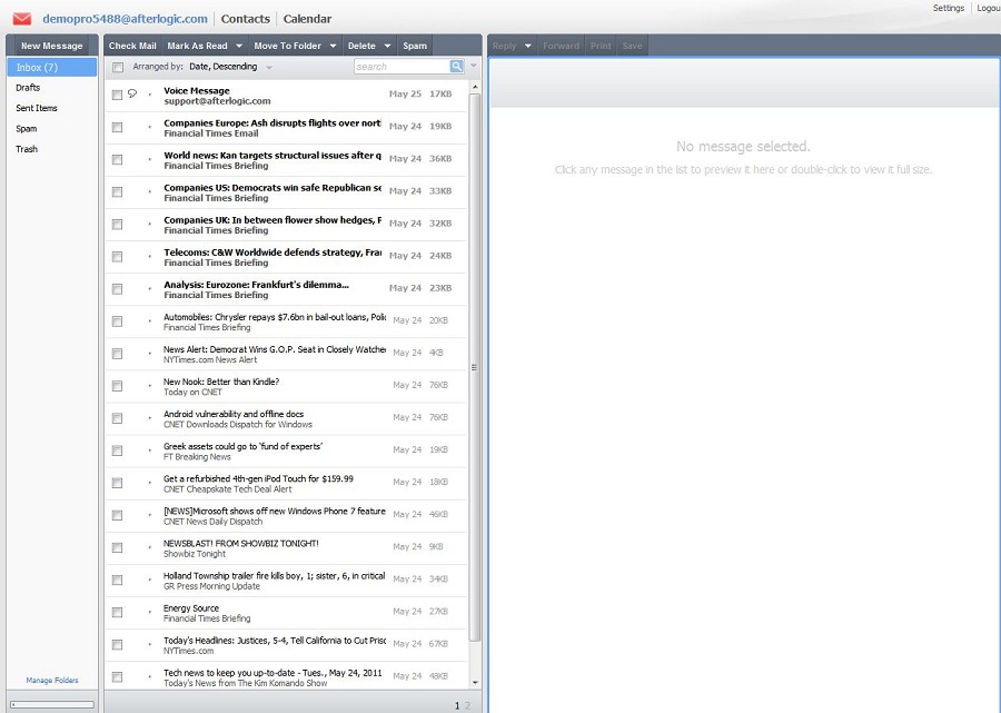 Afterlogic Webmail Review Slant