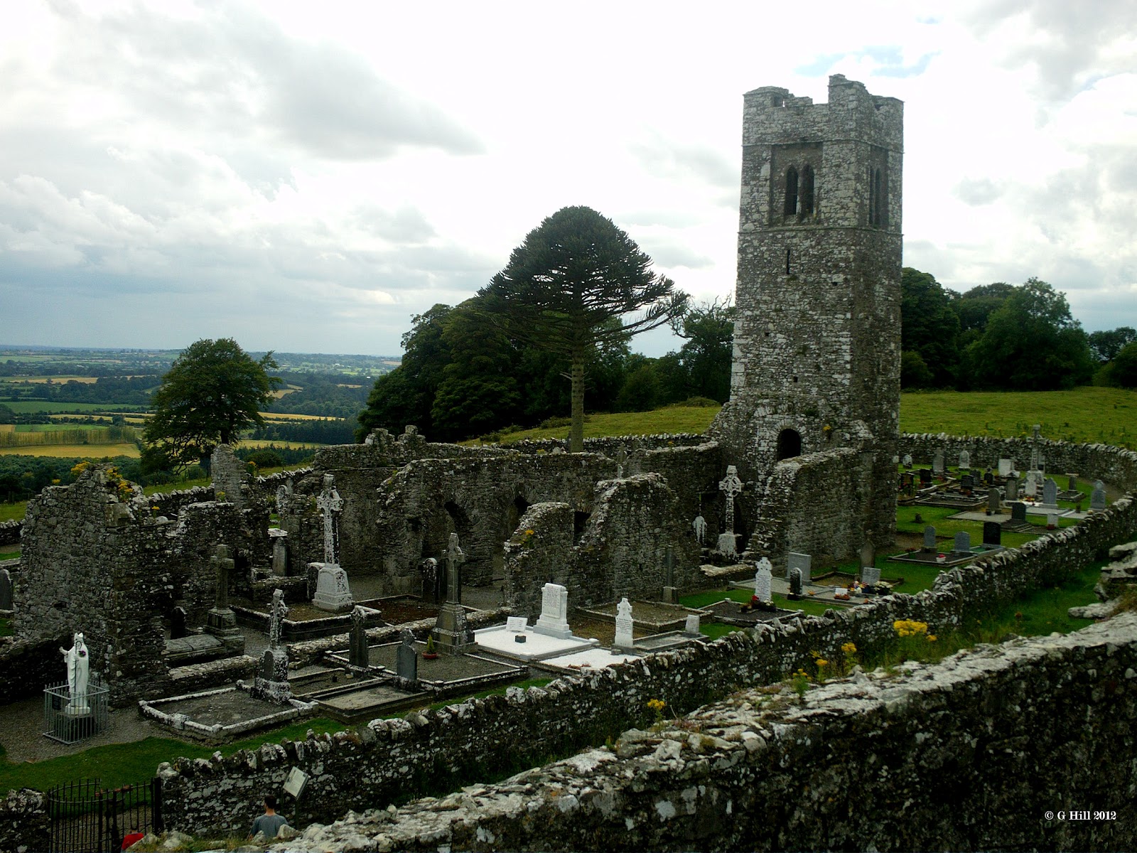 Ireland In Ruins: Hill of Slane Friary Co Meath
