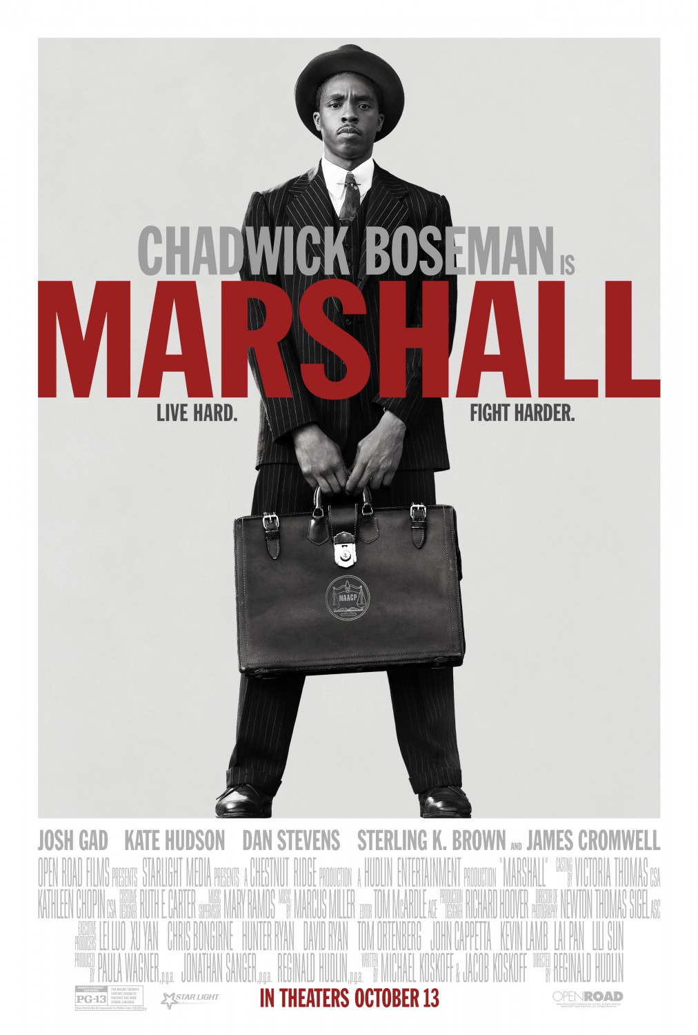 Cinematic Releases: Marshall (2017) - Reviewed