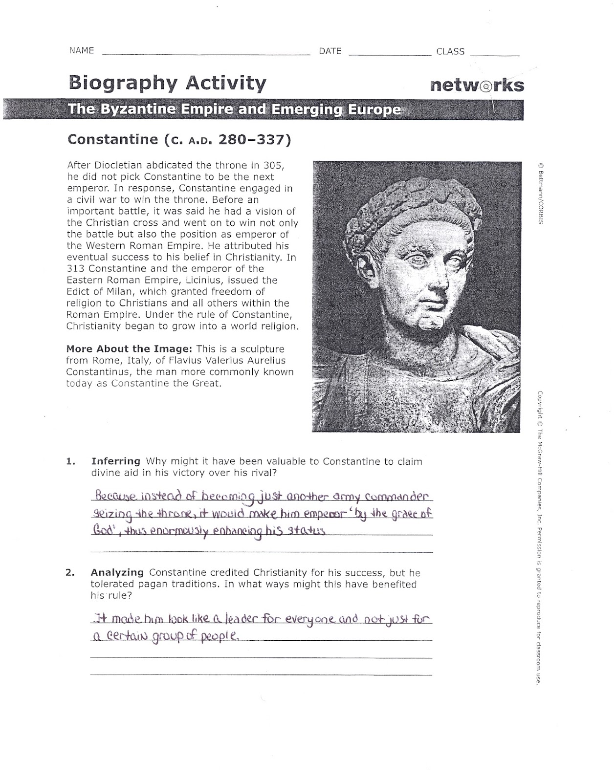 Mr. E's World History Page: 2020