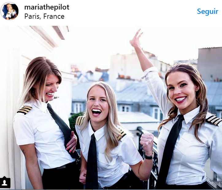 AS Pilotos de Avião que são Sucesso na Vida e Redes Sociais!! Lugar de ...