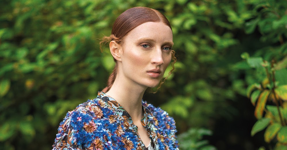 Hazel Townsend in Elle Vietnam February 2017 by Benjamin Kanarek