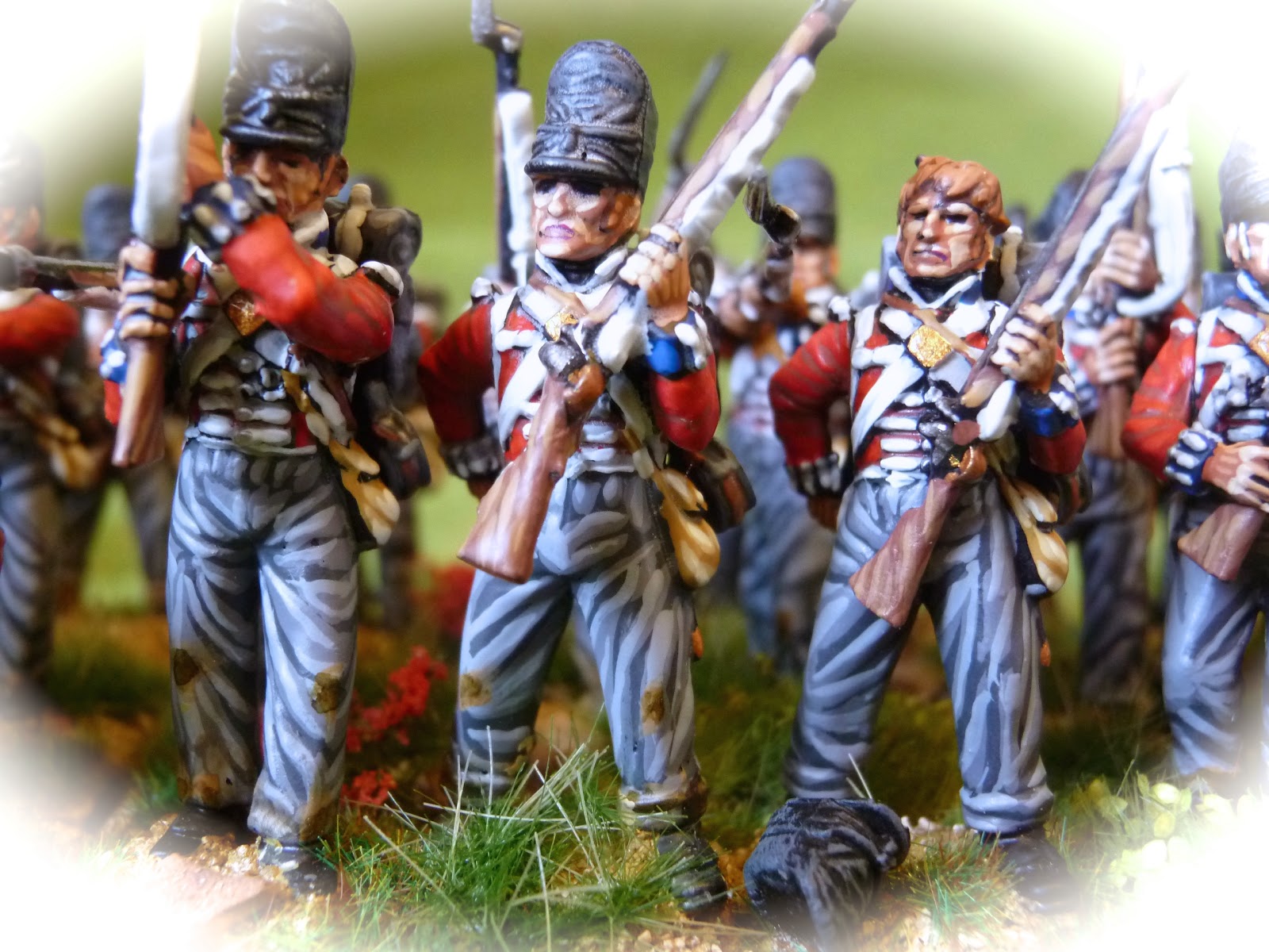 Not just old school wargaming: Waterloo Project: More KGL Infantry ...