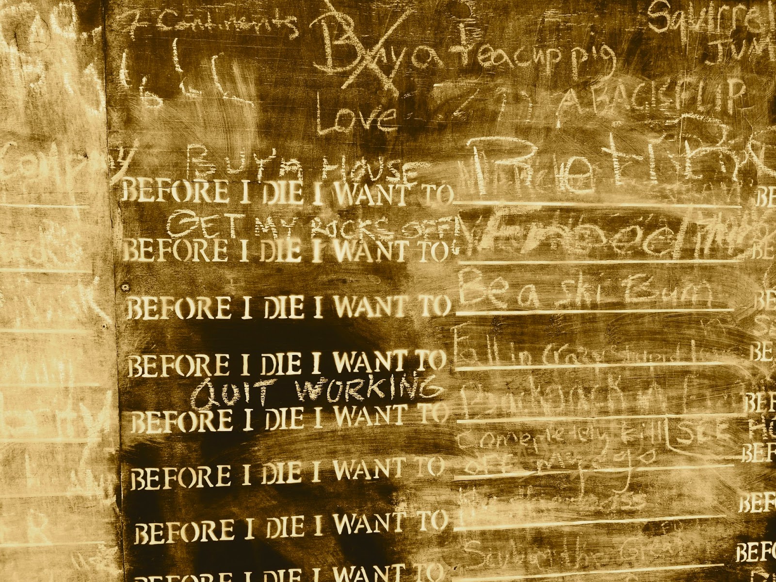 The Lotus Sutra Chronicles: Before I Die...Chalkboard Wishes