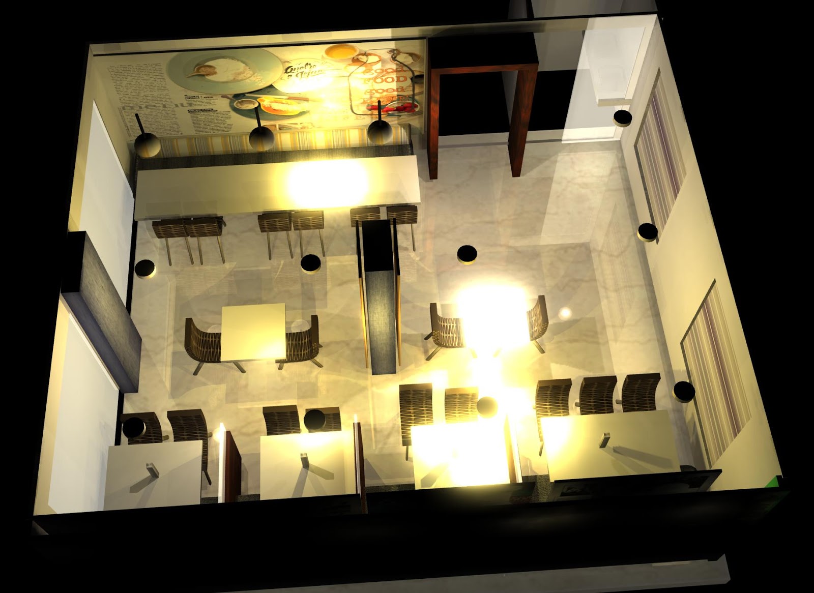 Prathap Raveendran: 3D Design -Restaurant