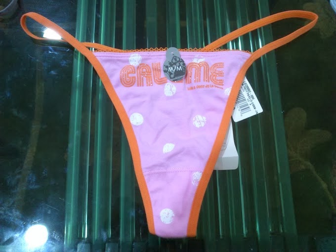 HolmesDeMel Branded Apparels: La Senza Lola &Coco Call Me G String