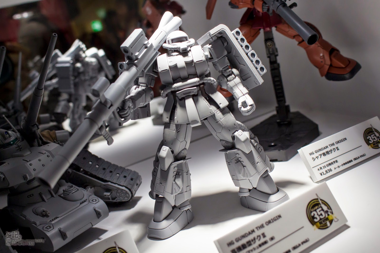 GUNDAM GUY: HG 1/144 Zaku II Black Tri-Star High Mobility Type [Gundam ...