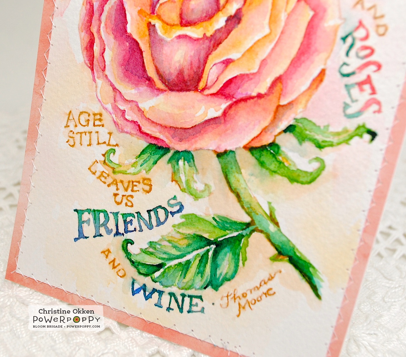ChristineCreations: Storybook Rose