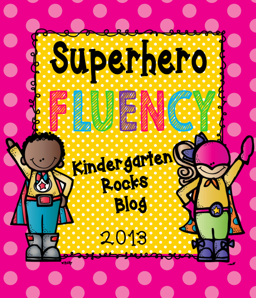 Kindergarten Rocks!: Super Hero Fluency Cards