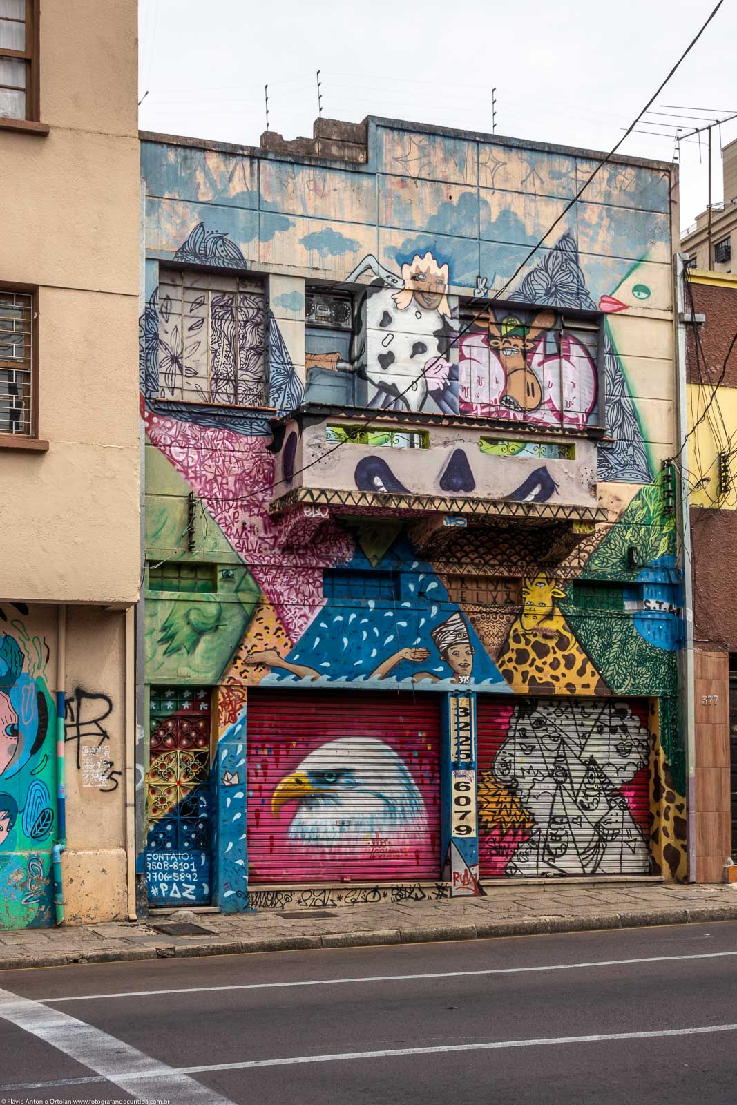 Fotografando Curitiba: Grafite total II