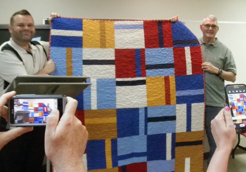 Cheryl's Teapots2Quilting: Kevin the Quilter, part 2