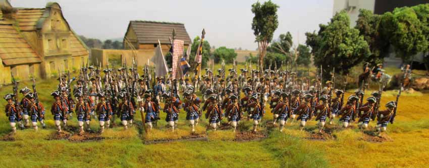 Scheck´s Zinnsoldatenkriege: France: Regiment No 70 "Flandres"