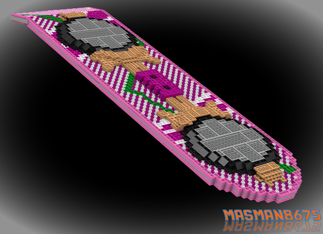 This Is Heavy! Support This Back To The Future Full-Scale Lego Hoverboard