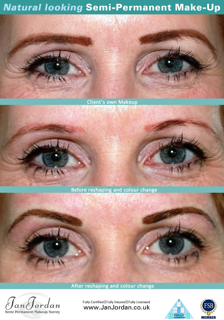 Jan Jordan - Permanent Makeup & Micropigmentation in Surrey: Eyebrow ...