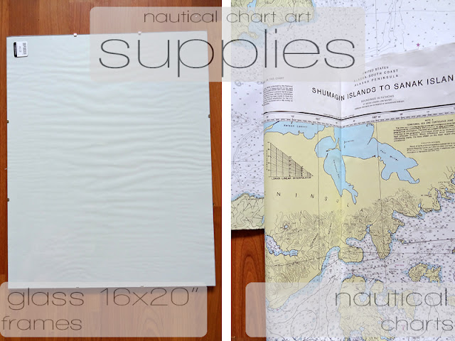 DIY Nautical Chart Art | Revamp Homegoods
