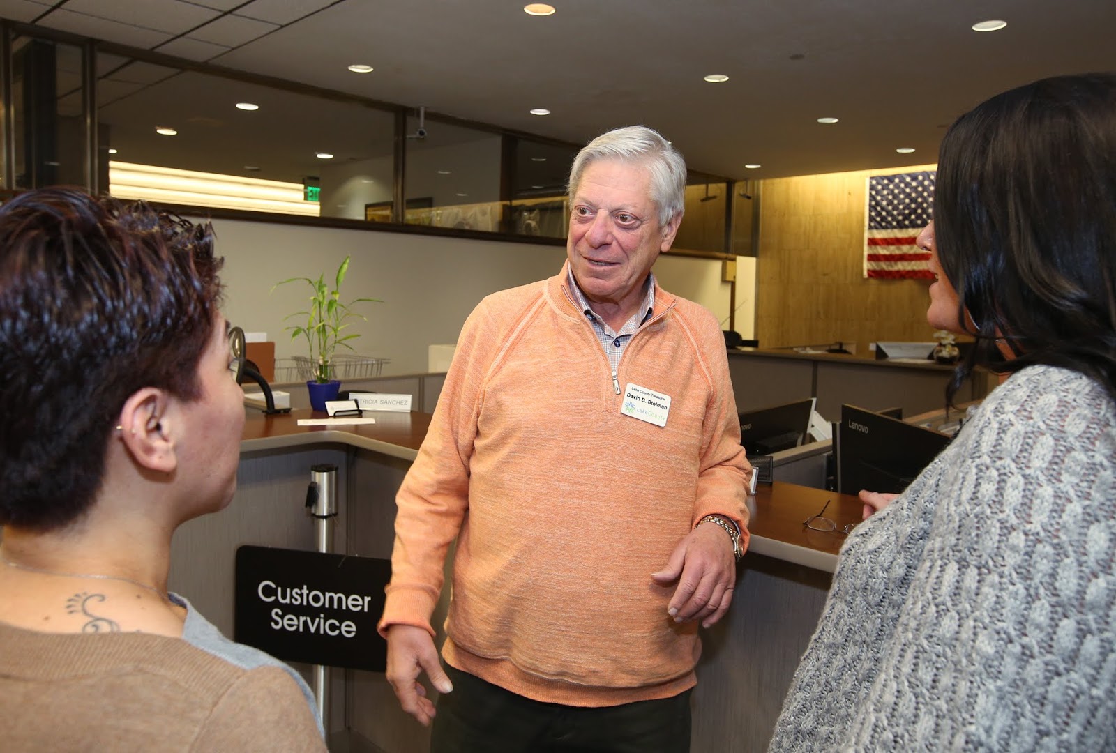 Mark Kodiak Ukena: Lake County Treasurer David Stolman