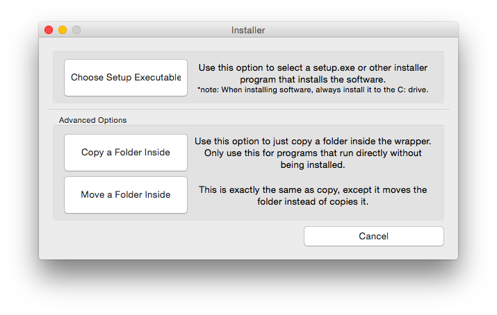 Memorandum: WineskinでSma4をMac OS X (Yosemite)に移植
