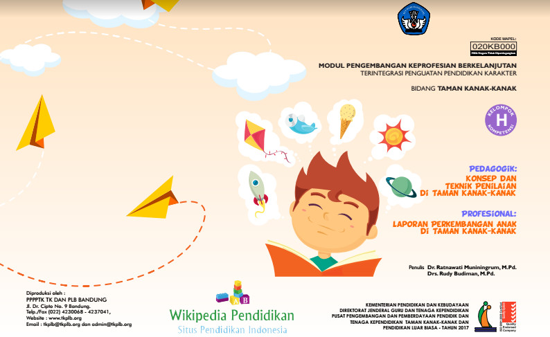 Modul SIM PKB Guru PAUD TK Kompetensi H Pedagogik dan Profesional 2017 ...