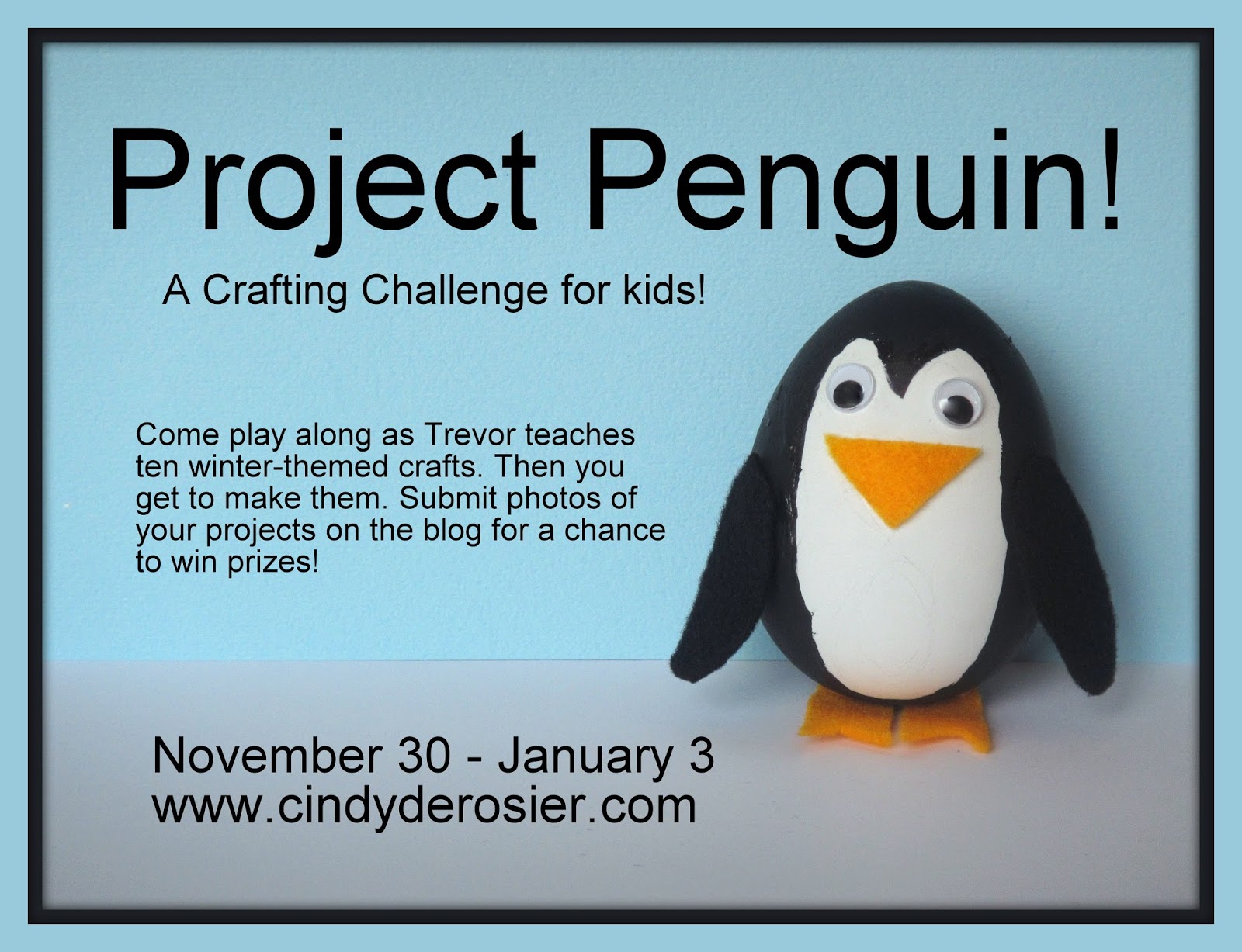 Cindy deRosier: My Creative Life: Coming Soon: Project Penguin!