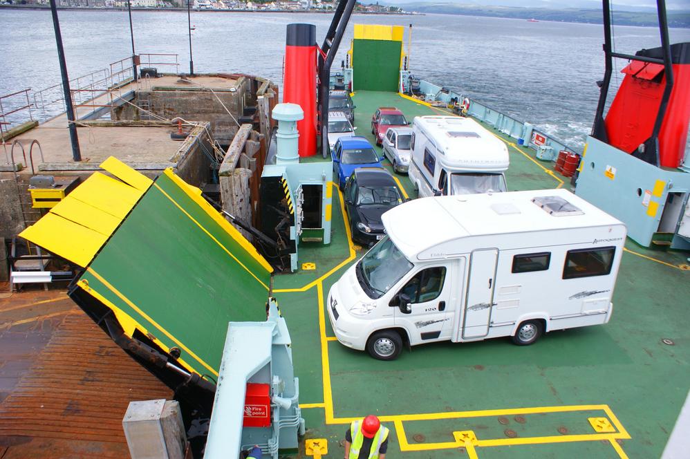 except the Kyles and Western Isles: Gourock-Dunoon ferry