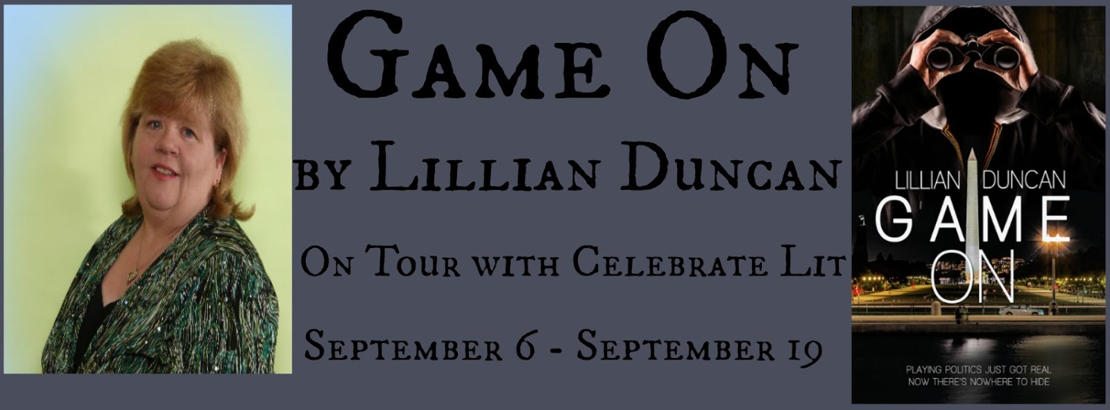 Debbie's Dusty Deliberations : "Game On" by Lillian Duncan Book Tour ...